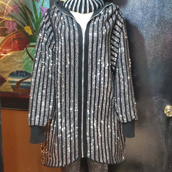 Jackets & Coats | Rhinestone Studded Jacket | Poshmark